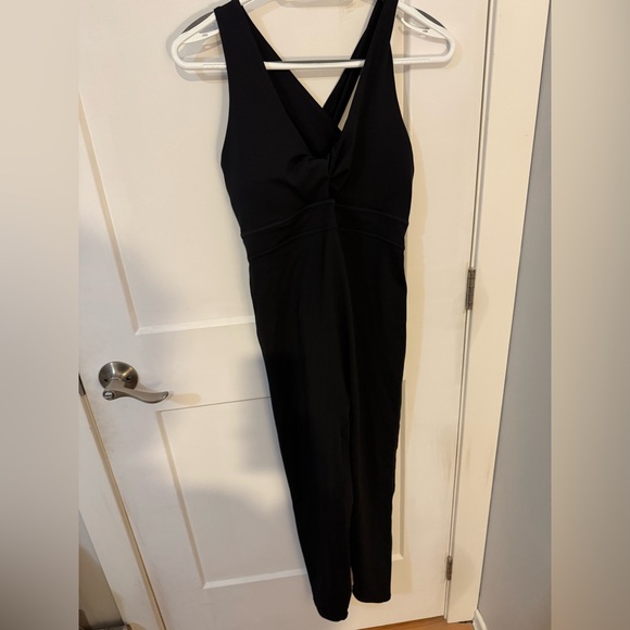 Fabletics | Pants & Jumpsuits | Trendy Black Fabletics Jumpsuit | Poshmark